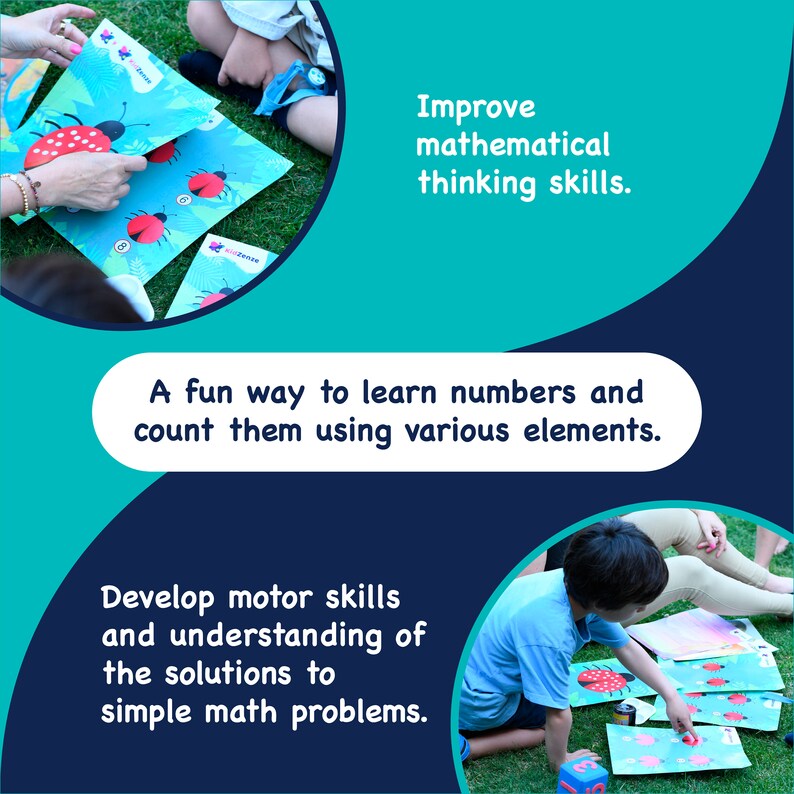 Math Ladybug. Preschool Activities for Math. Home STEM Kit. Early ...