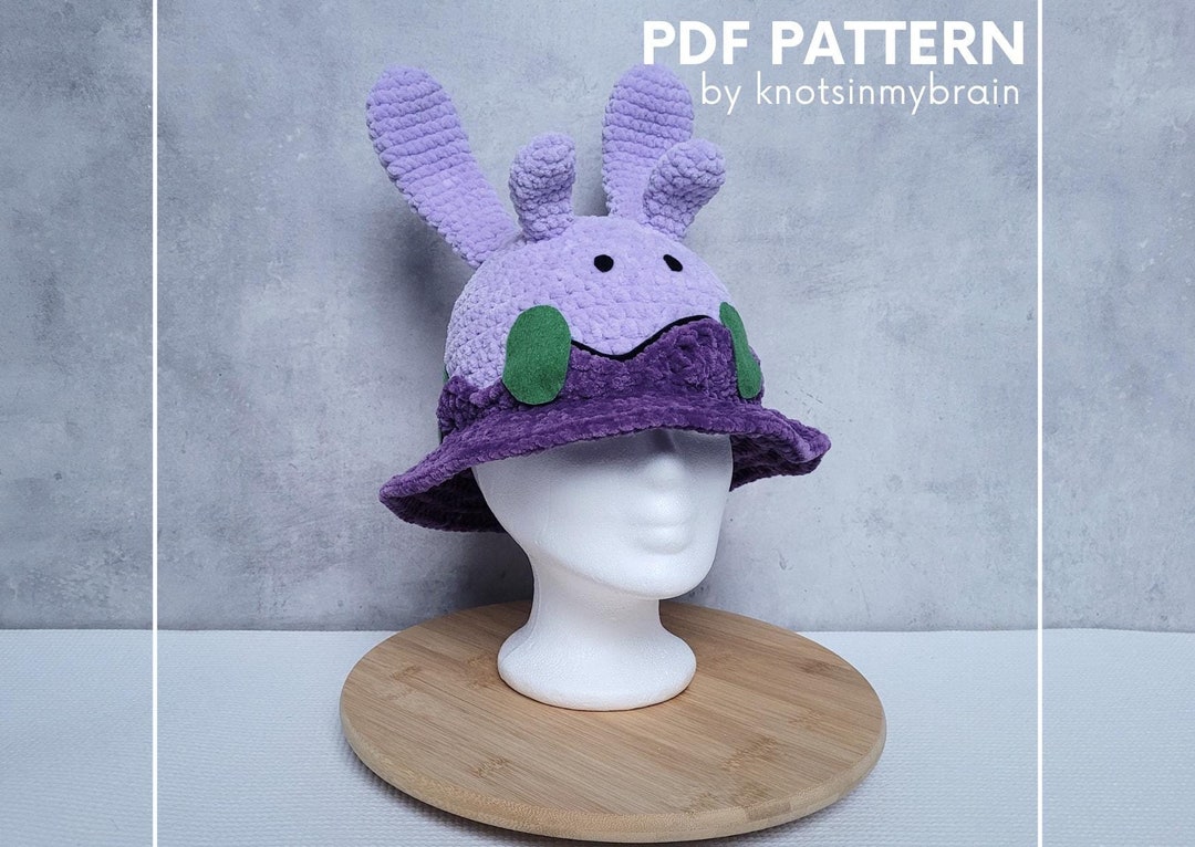 Goomy Bucket Hat Crochet Pattern - Etsy