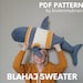 Blahaj Sweater Crochet PDF Pattern - Etsy