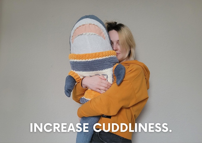 Blahaj Sweater Crochet PDF Pattern - Etsy