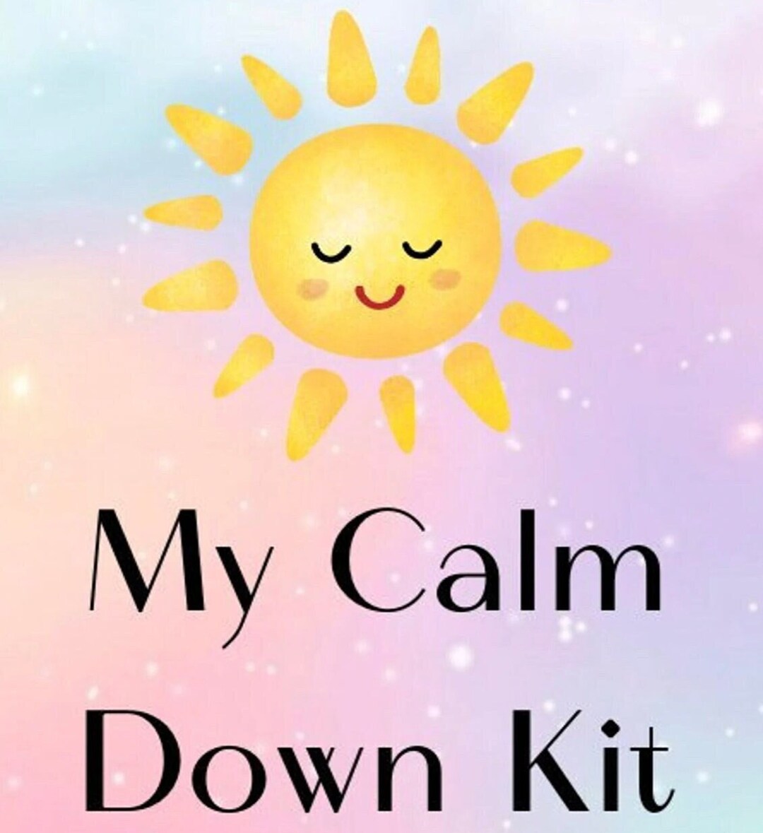 My Calm Down Kit Printable Resources Anxiety Anger - Etsy
