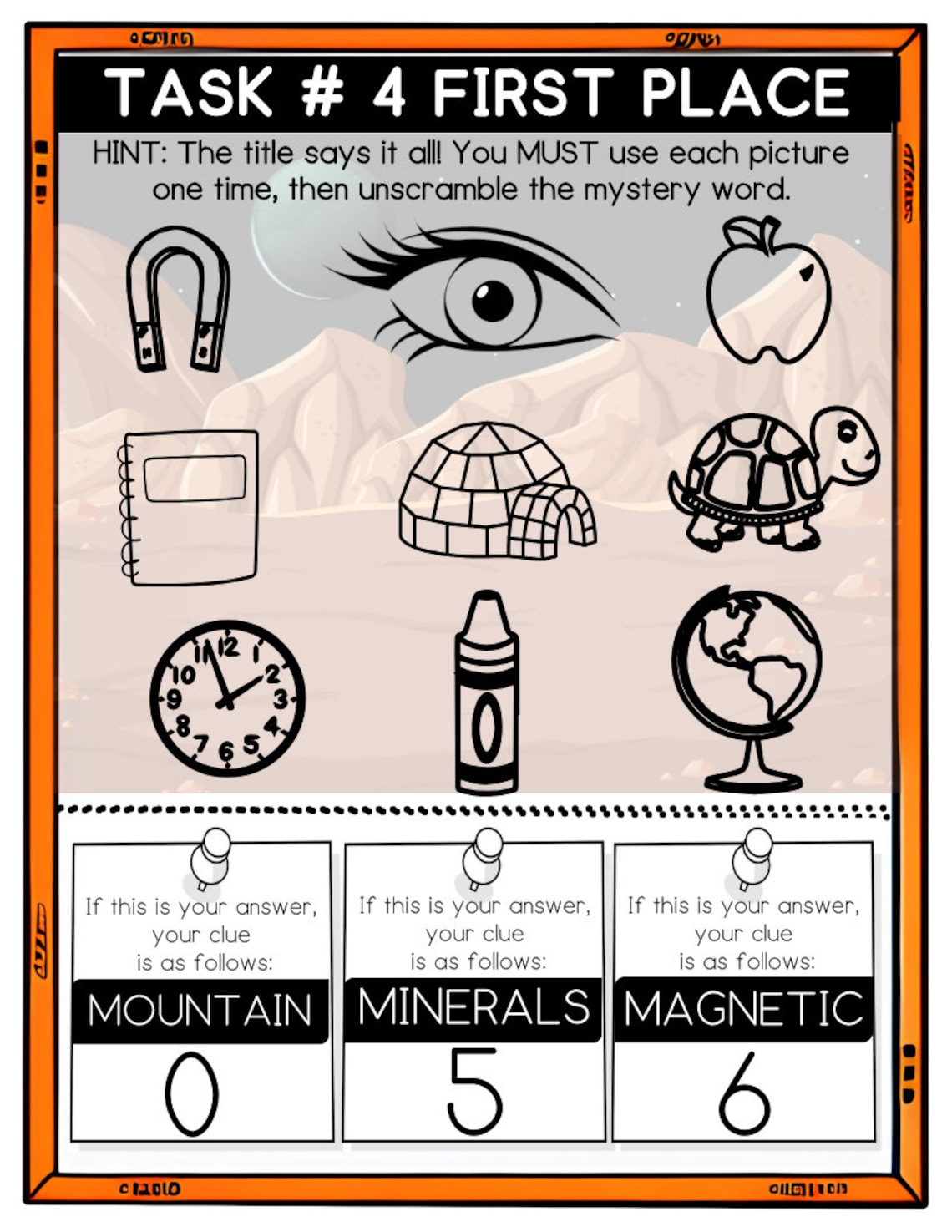 Mission: Mars Escape Room for Kids, Mars Escape Room, Space Escape Room ...