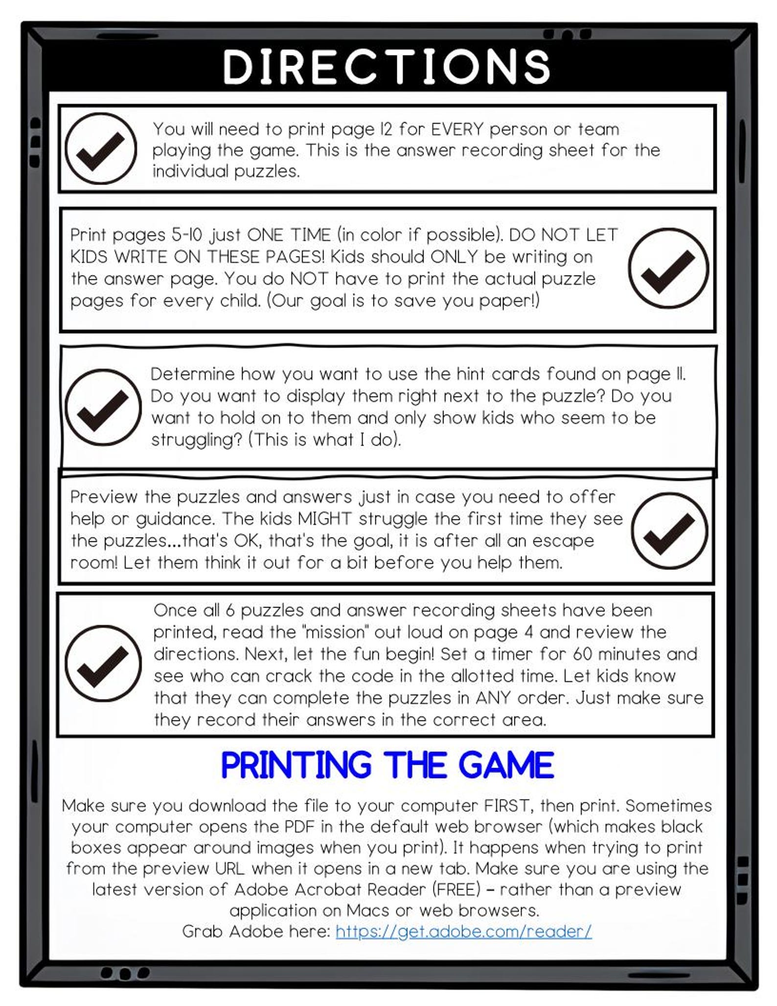 Zombie Escape Room, Zombie Escape Room Games, Party Games for Kids ...