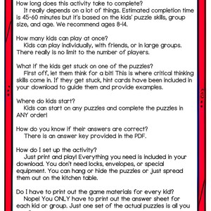 Back to School Escape Room, First Day of School Escape Room, Escape ...