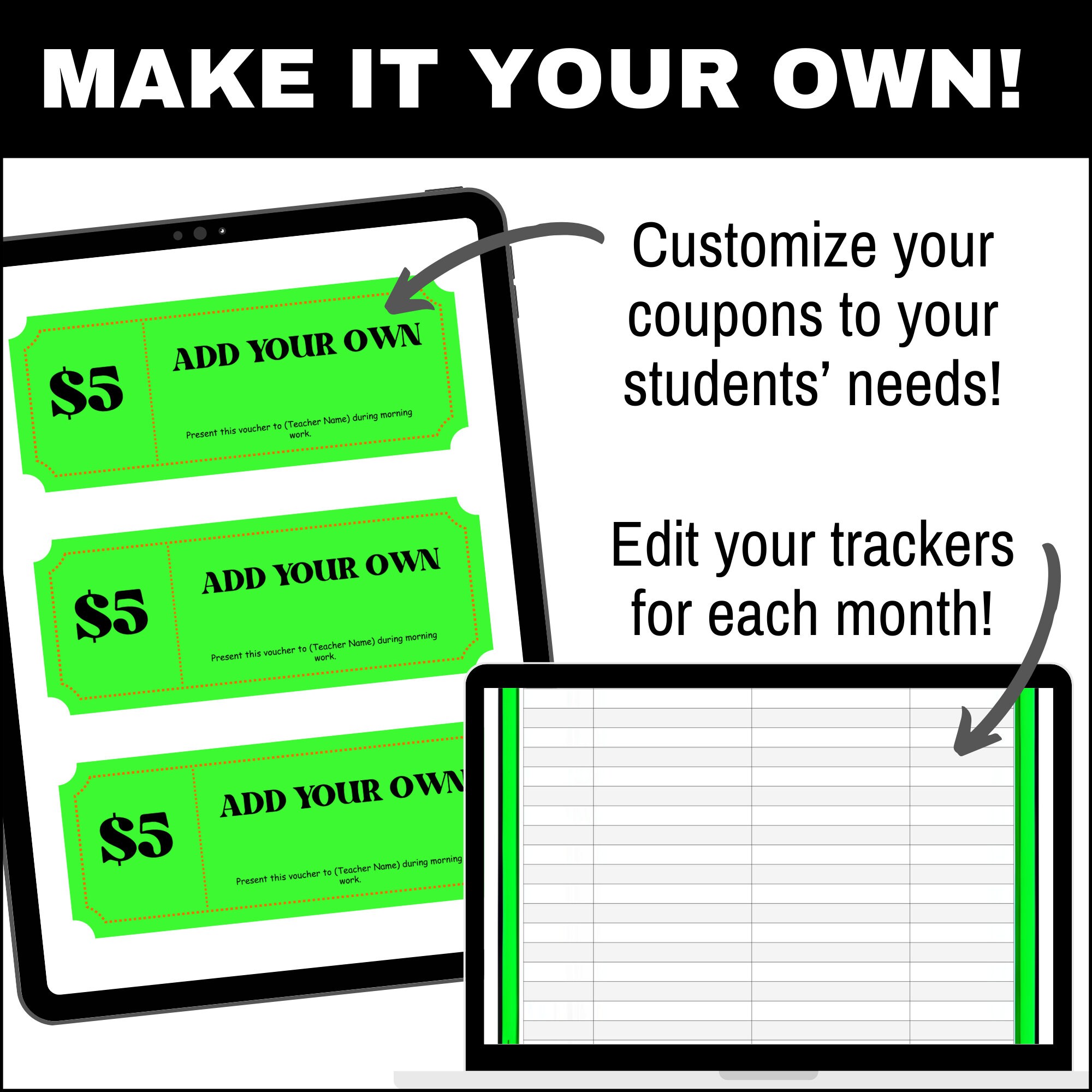 Classroom Economy, Classroom Financial Literacy, 1st-5th Grades ...