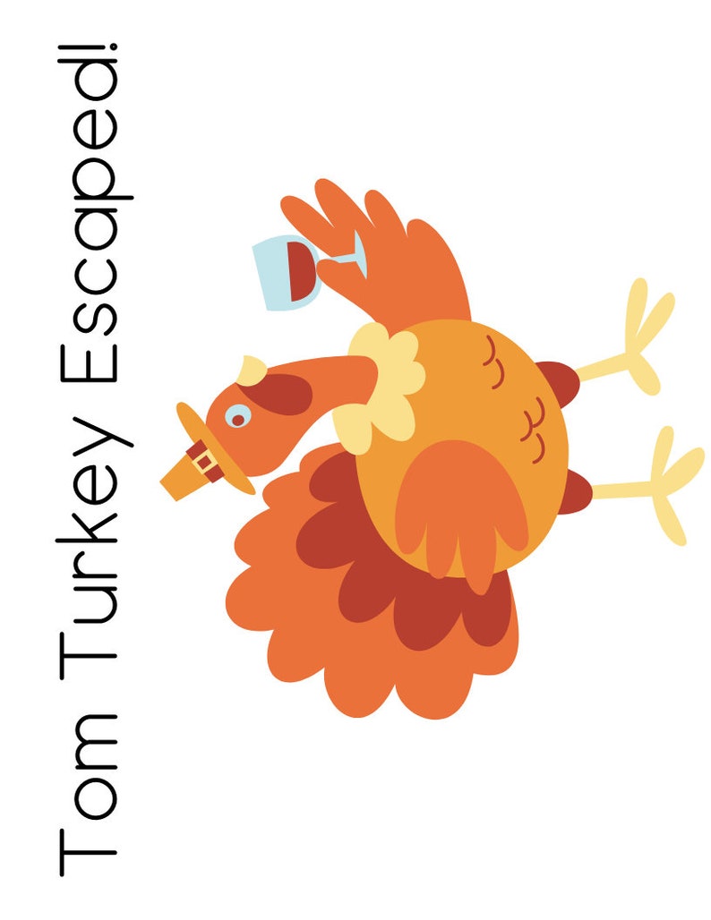 Thanksgiving Escape Room, Escape Room for Kids, Thanksgiving ...