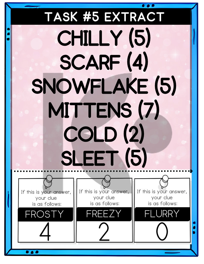 Winter Escape Room for Kids, Escape Room, Escape Room for Kids, Party ...