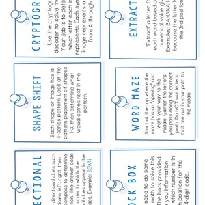 End of Year Escape Room, 9 Puzzles, End of the Year Escape Room, Escape ...