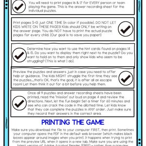 End of Year Escape Room, 9 Puzzles, End of the Year Escape Room, Escape ...