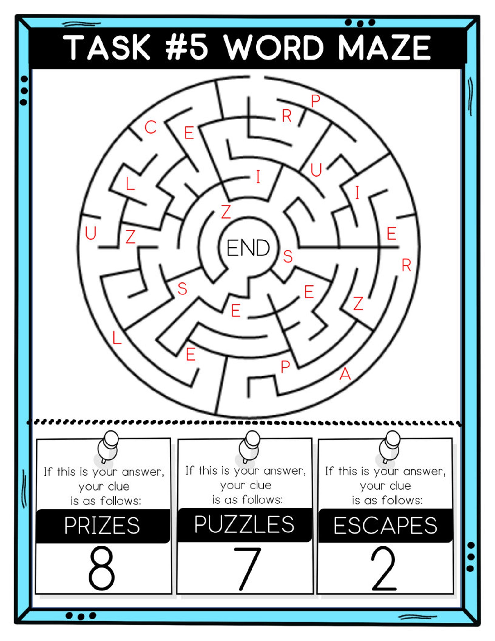 End of Year Escape Room, End of the Year Escape Room, Escape Room End ...