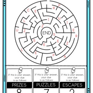 End of Year Escape Room, End of the Year Escape Room, Escape Room End ...