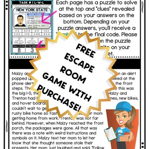 Christmas Escape Room, Escape Room for Kids, Christmas Party Game ...