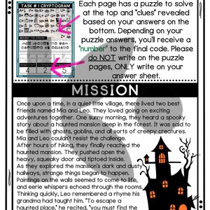 Halloween Escape Room for Kids, Escape Room for Kids, Escape Room ...