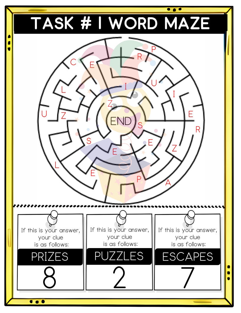 April Fool's Day Escape Room, Escape Room, Escape Room Game, Puzzle ...