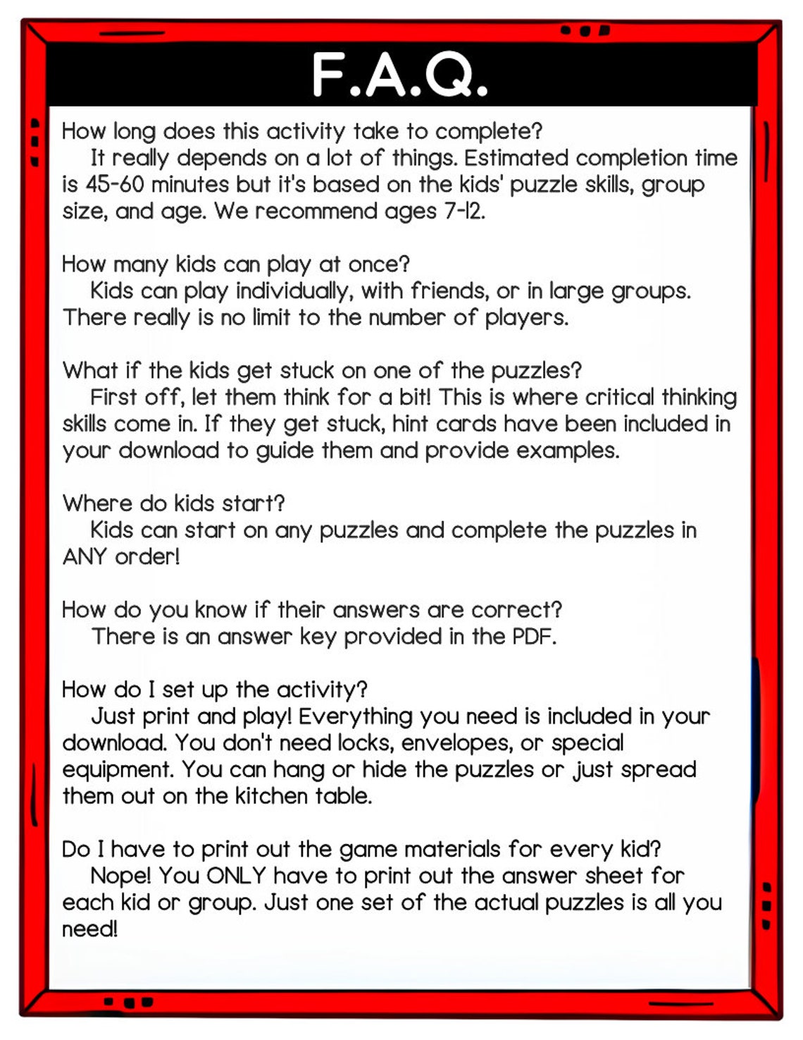 Leap Year Escape Room, Leap Year, Escape Room, Escape Room for Kids ...