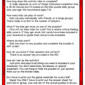 Leap Year Escape Room, Leap Year, Escape Room, Escape Room for Kids ...