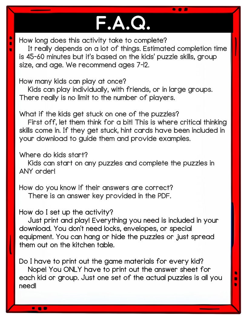 Leap Year Escape Room, Leap Year, Escape Room, Escape Room for Kids ...