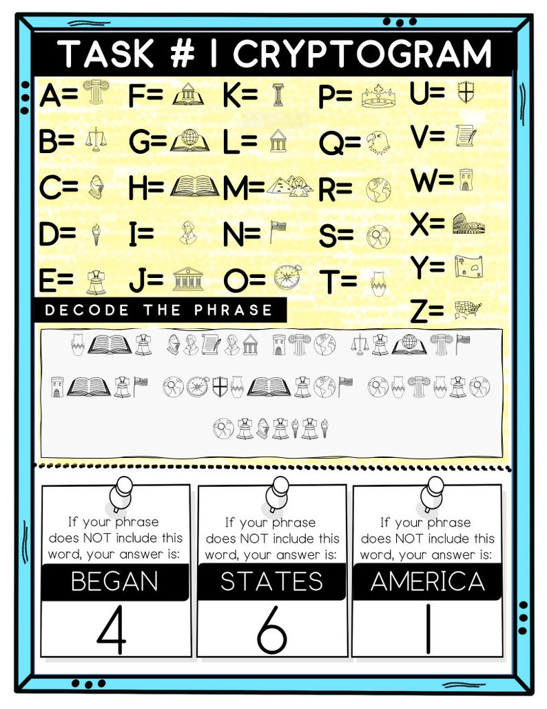 Civil War Escape Room, Escape Room Games, Escape Room Games for Kids ...