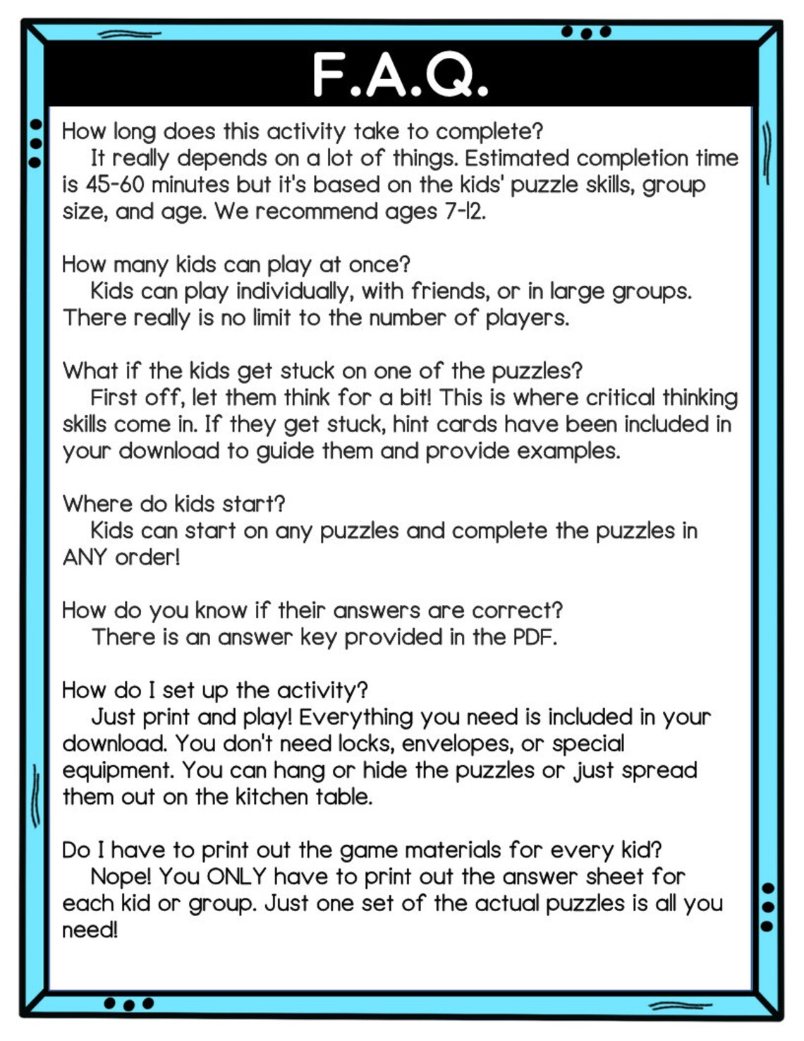 End of Year Escape Room, End of the Year Escape Room, Escape Room End ...