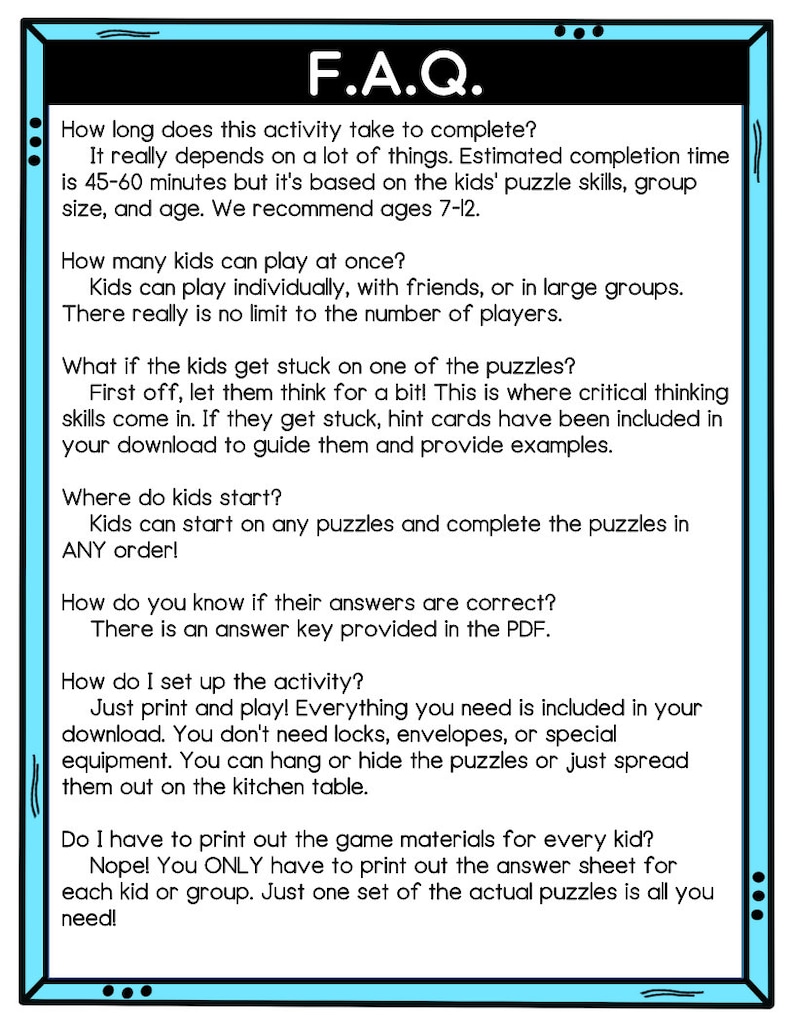 End of Year Escape Room, End of the Year Escape Room, Escape Room End ...