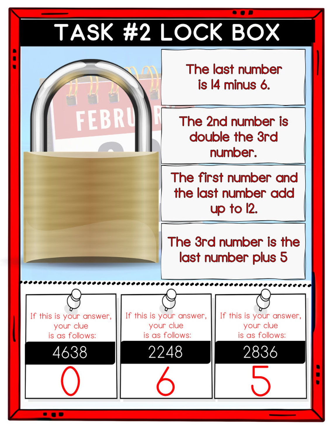 Leap Year Escape Room, Leap Year, Escape Room, Escape Room for Kids ...