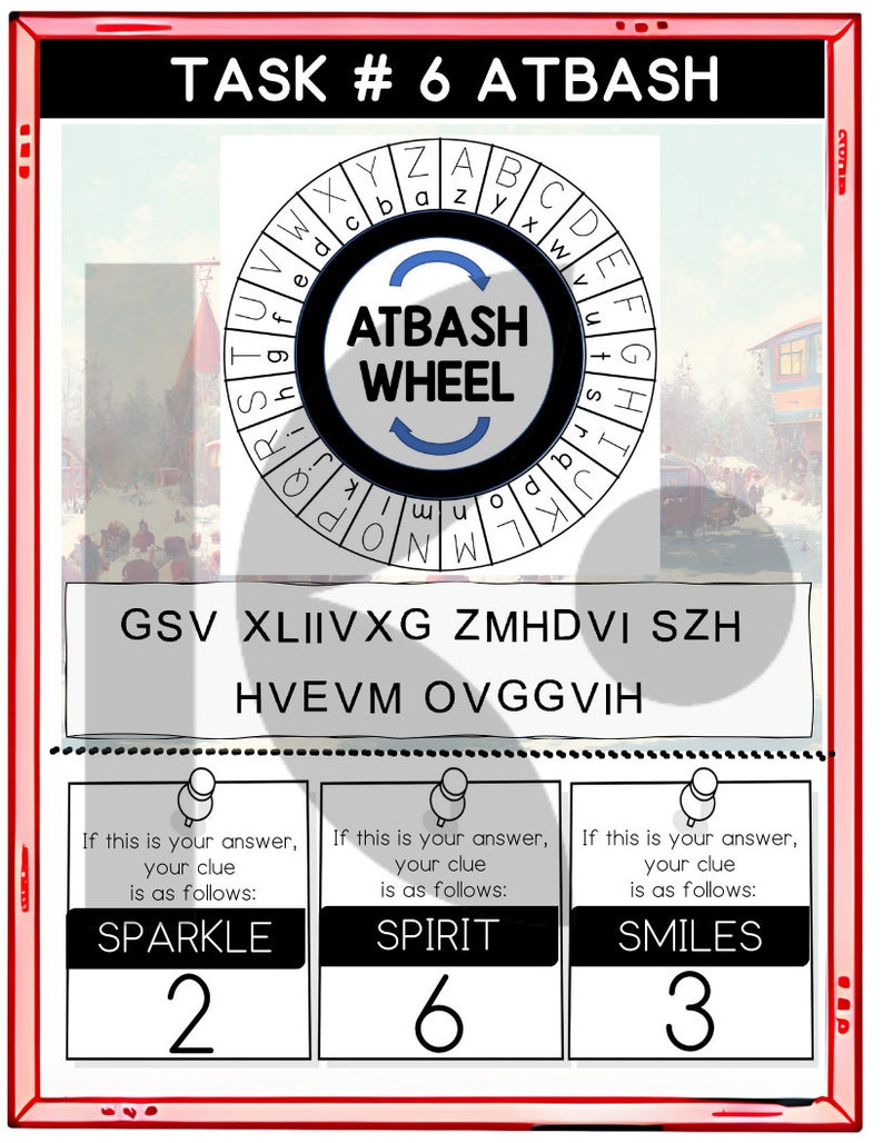 Christmas Escape Room, Escape Room for Kids, Christmas Party Game ...