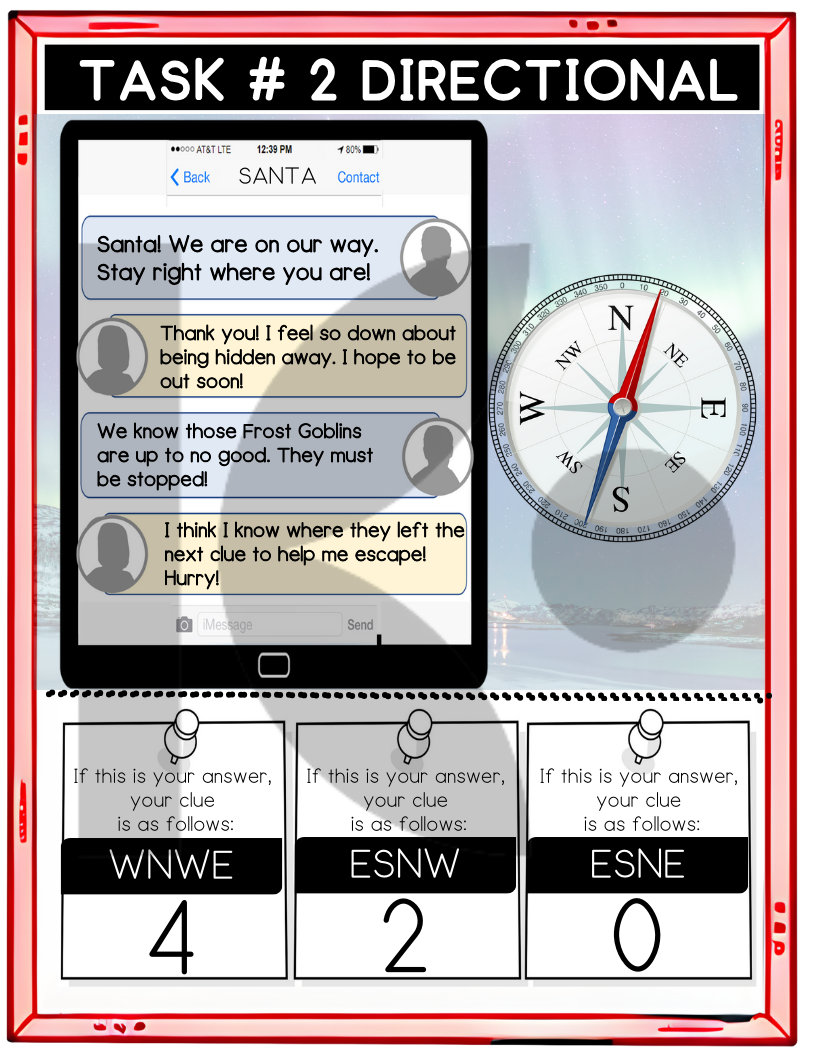 Christmas Escape Room, Escape Room for Kids, Christmas Party Game ...