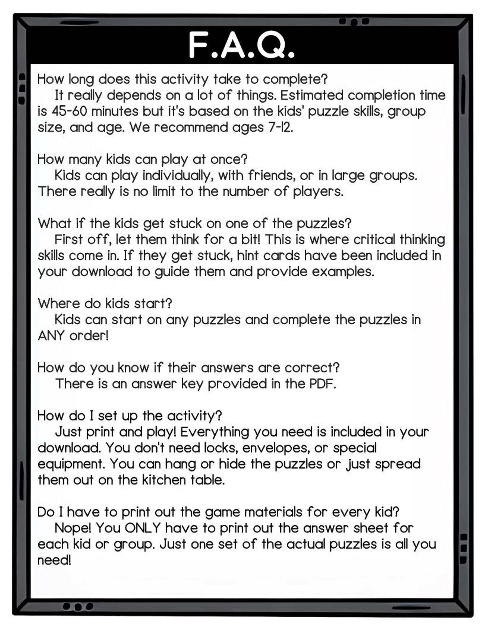 Zombie Escape Room Game, Printable Puzzle Challenges (PDF) - Etsy