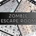 Zombie Escape Room, Zombie Escape Room Games, Party Games for Kids ...