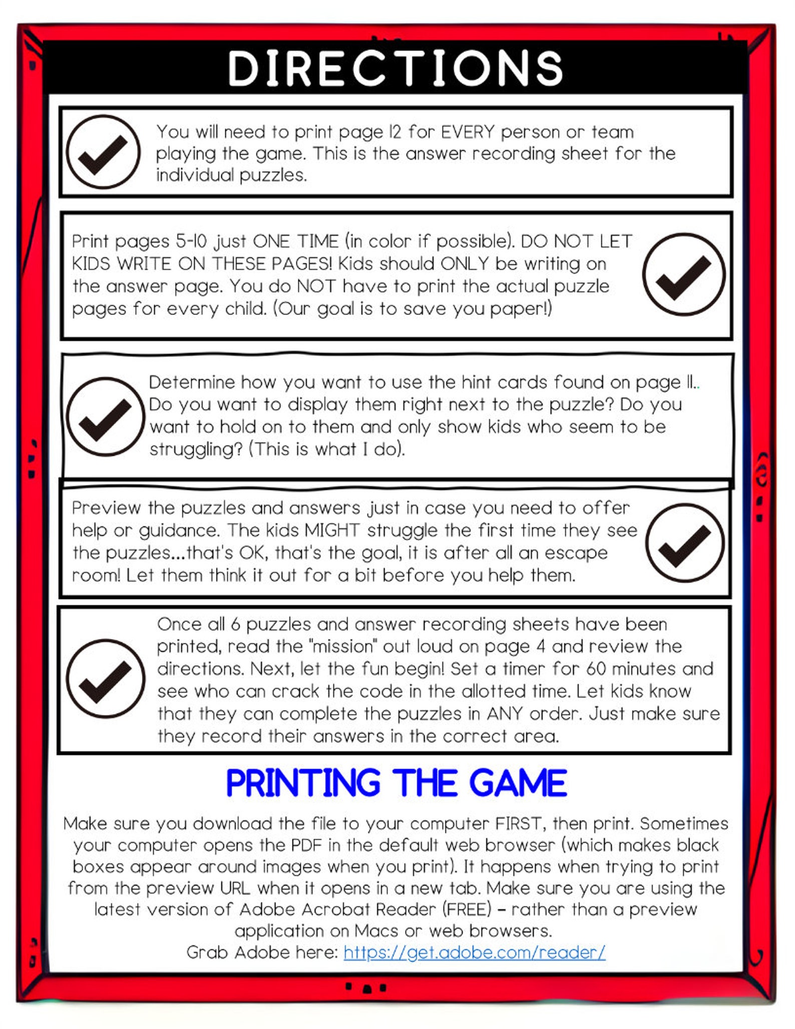 Back to School Escape Room, First Day of School Escape Room, Escape ...