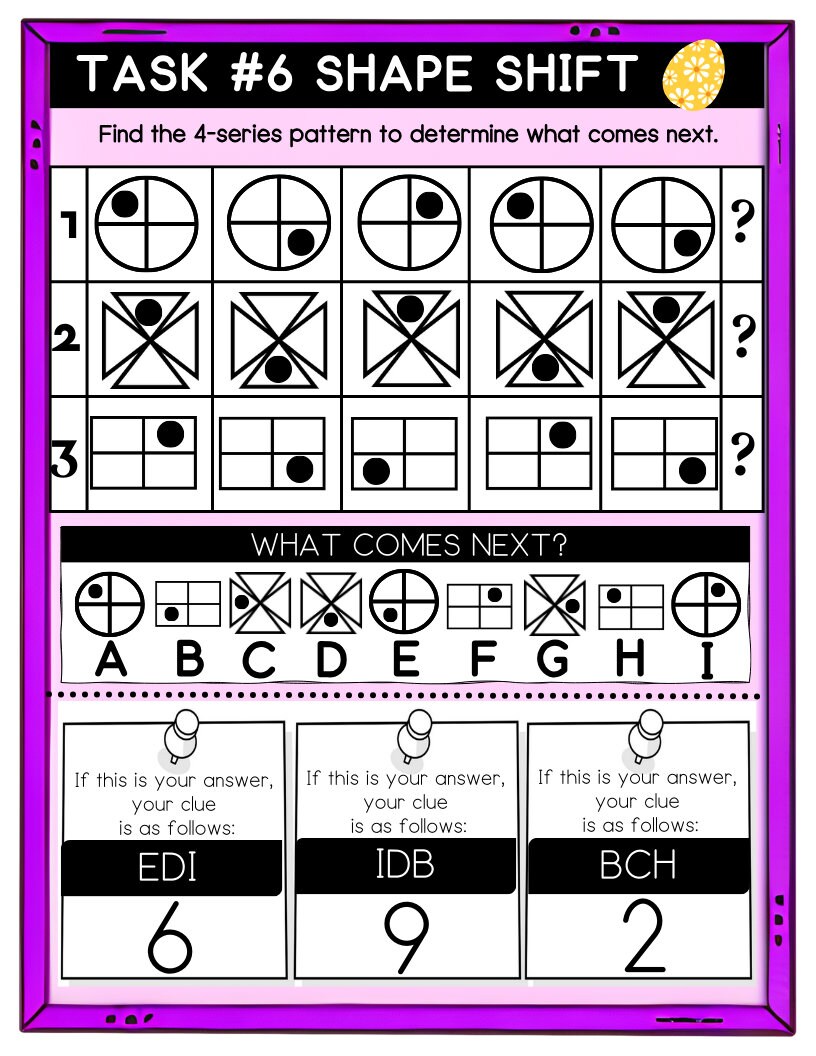 Easter Egg Hunt Escape Room, Escape Room, Escape Room Game, Easter ...