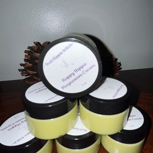 Happy Hippie Magnesium Cream - Etsy