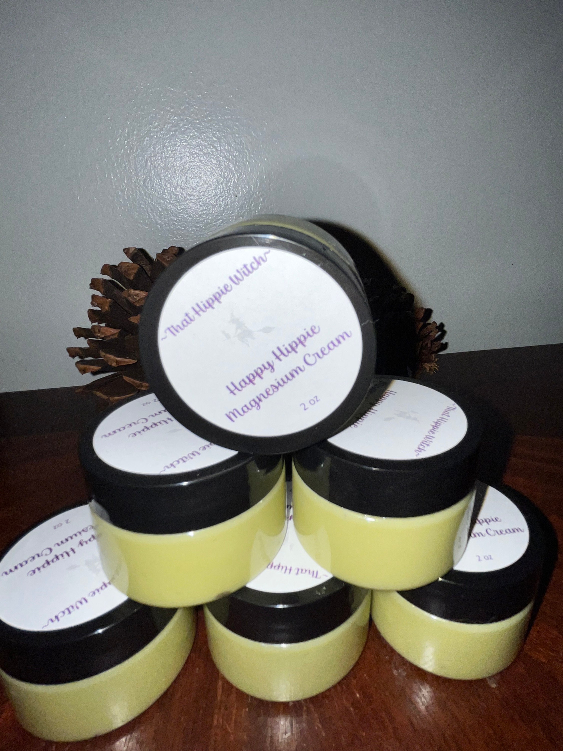 Happy Hippie Magnesium Cream - Etsy