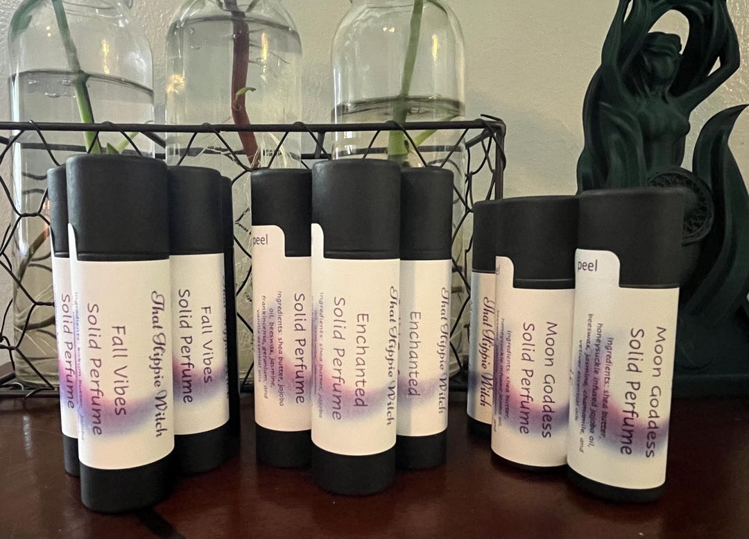 Solid Perfume Sticks 1oz /natural Perfume Sticks/travel Friendly ...