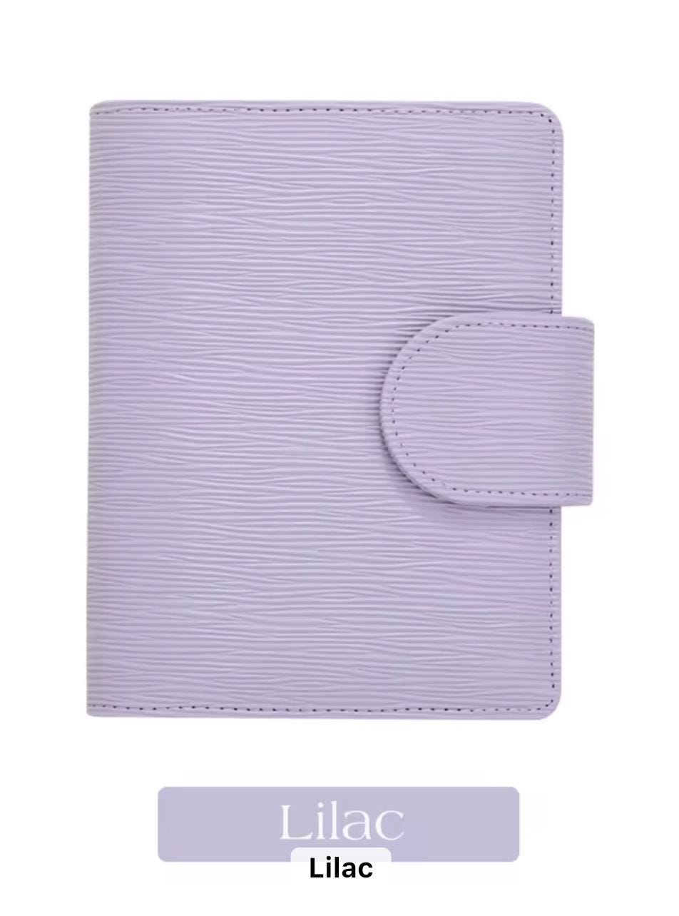Wide A6 Luxury Leather Binder With Stunning Rose Gold Hardware ...