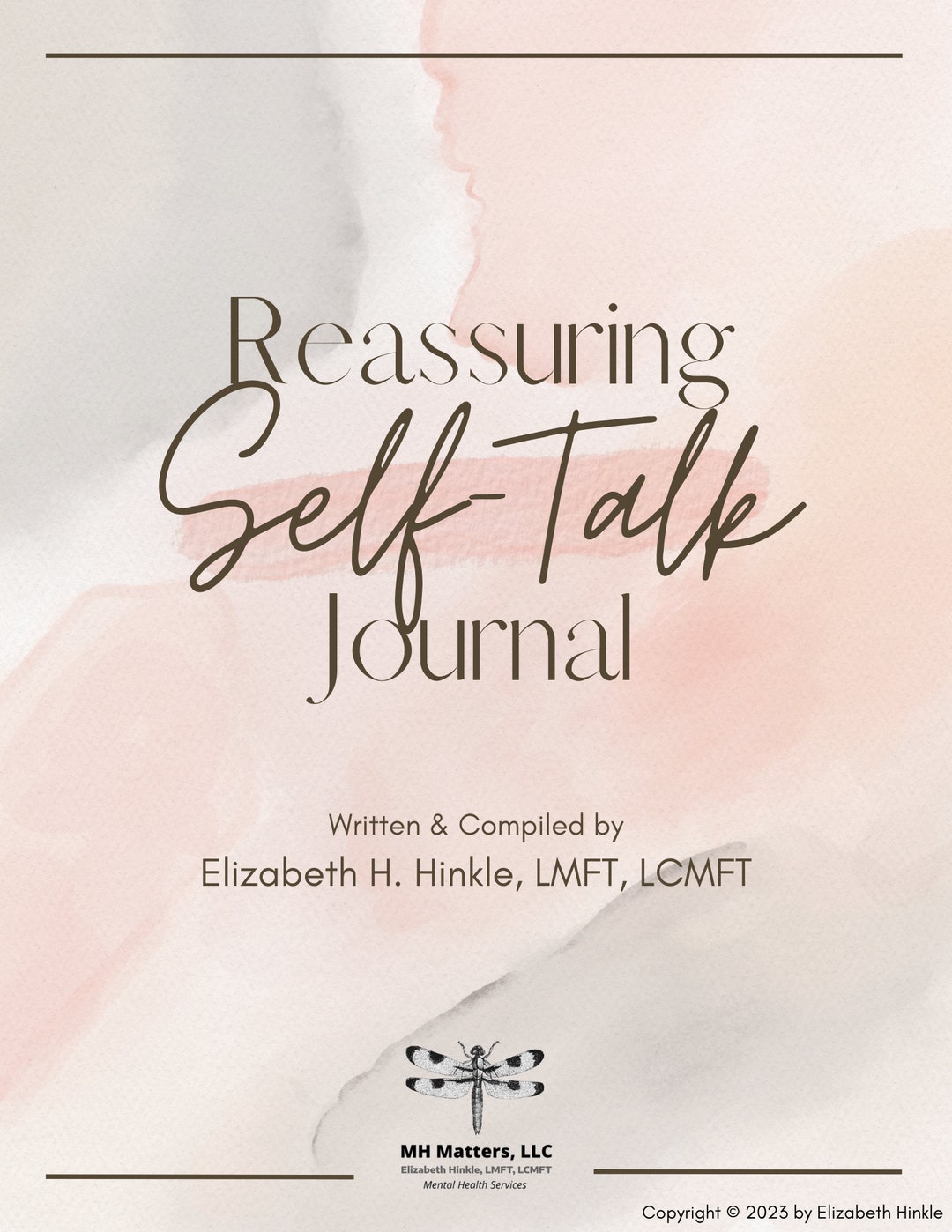 Reassuring Self-talk Journal Digital Download Printable - Etsy
