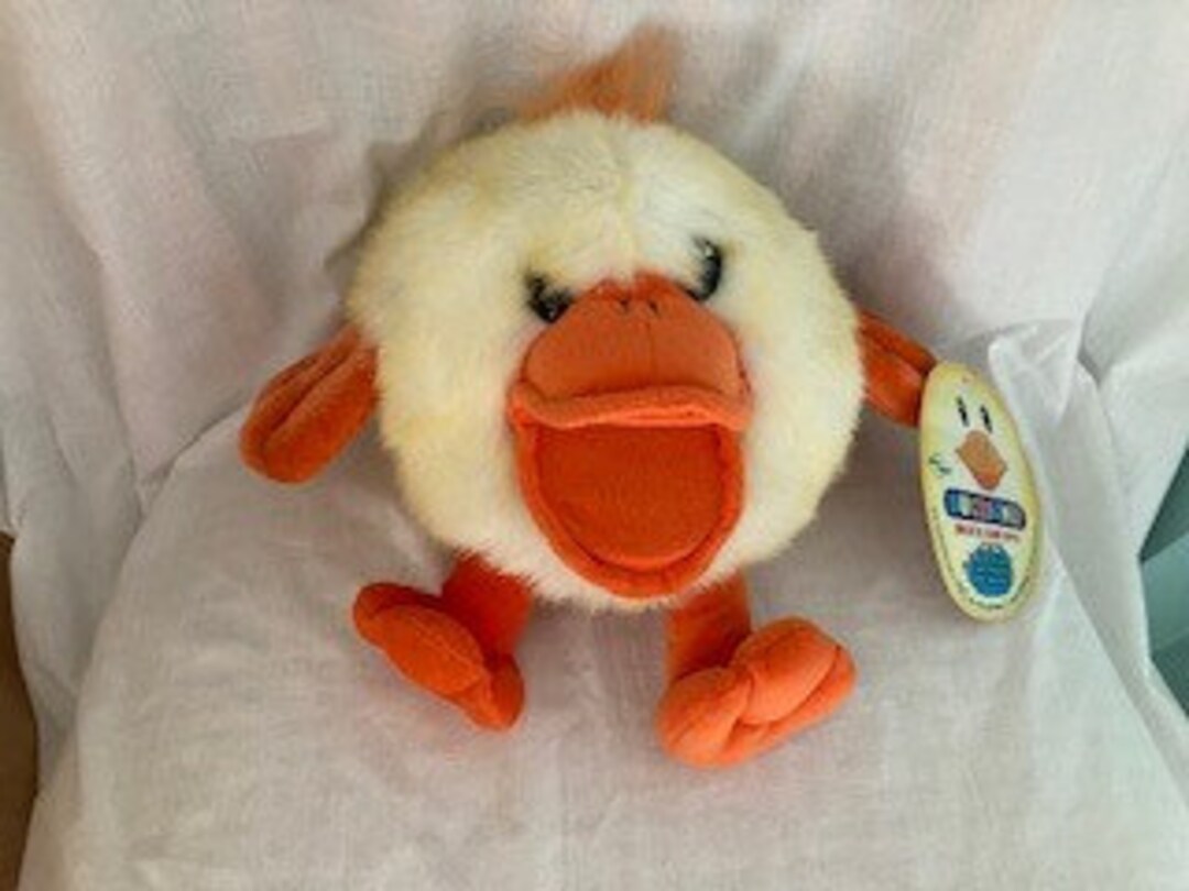 Vintage Cuddly Duck Quacking Glove Puppet - Etsy