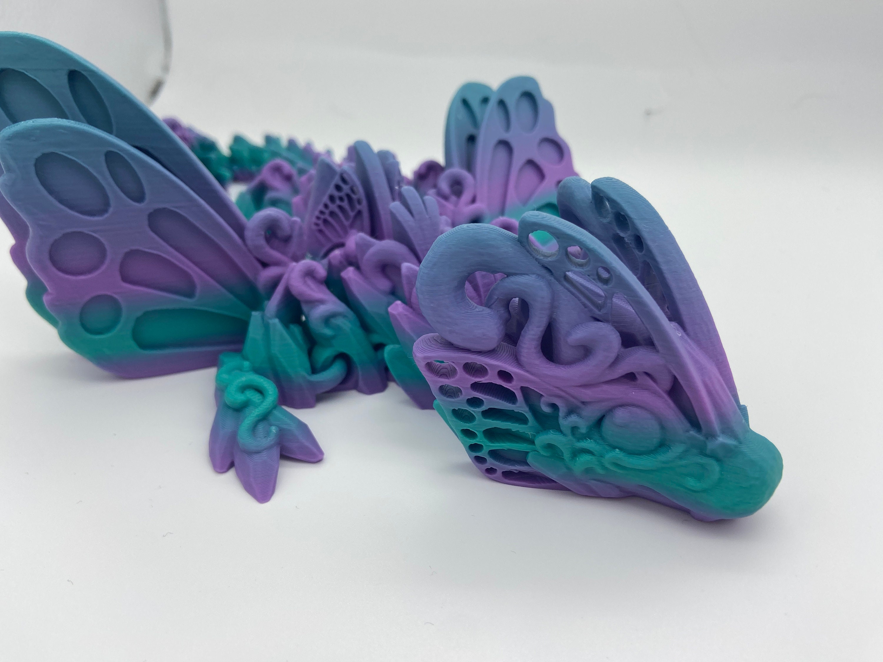 3d-printed Fully-articulating Butterfly Dragons by Cinderwing - Etsy