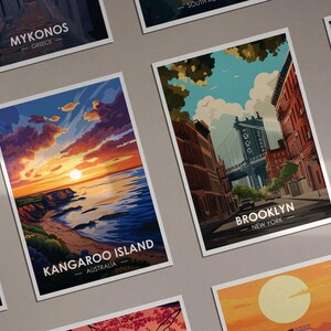 Kangaroo Island Print, Kangaroo Island Wall Art, Australia Poster ...