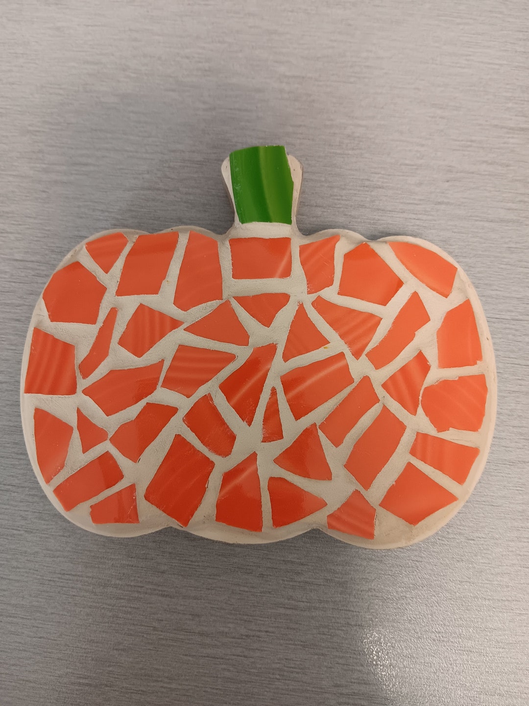 Pumpkin Mosaic With Persimmon Fiesta - Etsy