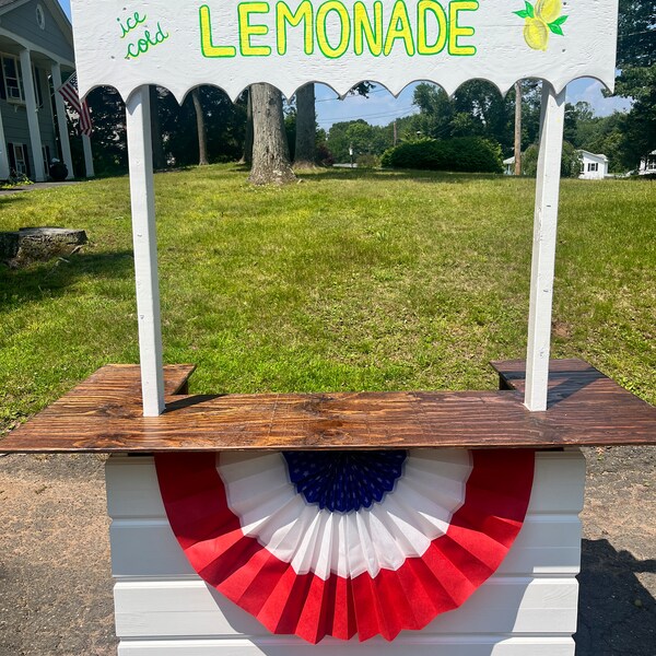 Wooden Lemonade Stand - Etsy