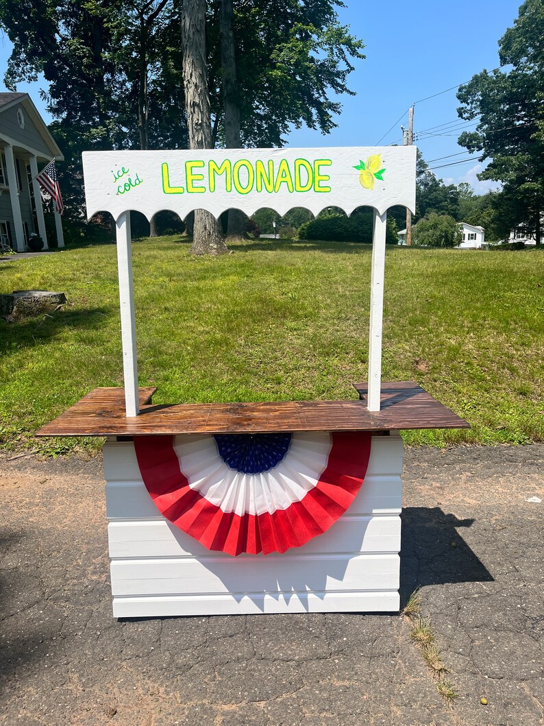 Homemade Wooden Lemonade Stands - Etsy