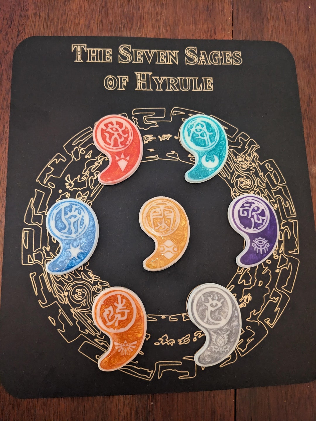 Tears of the Kingdom: Secret Stones of the Sages Pin Set - Etsy