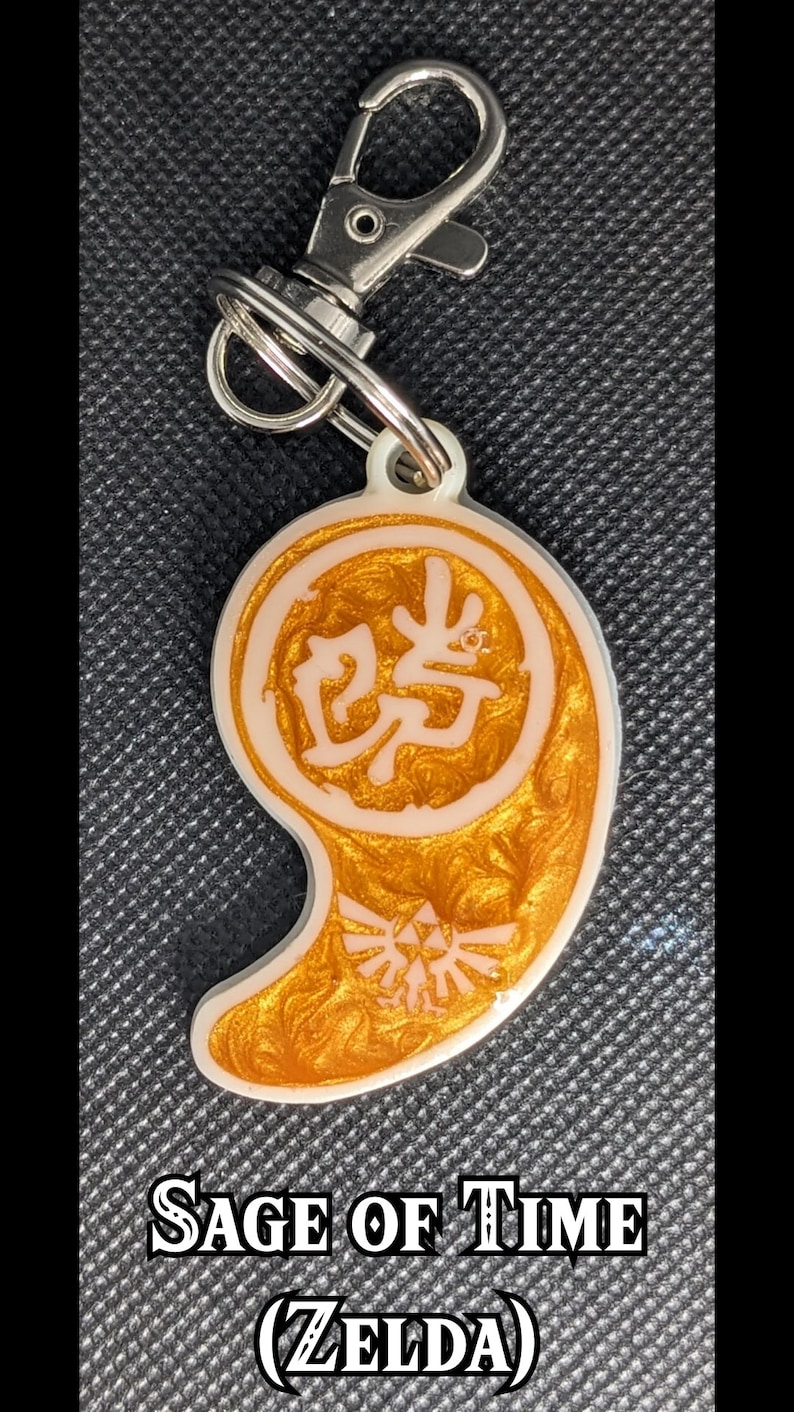The Legend of Zelda: Tears of the Kingdom Secret Stone Keychains - Etsy
