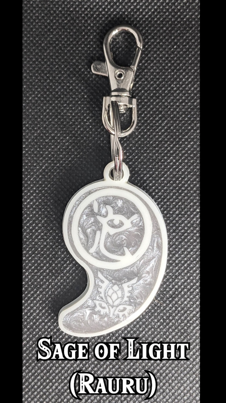 The Legend of Zelda: Tears of the Kingdom Secret Stone Keychains - Etsy