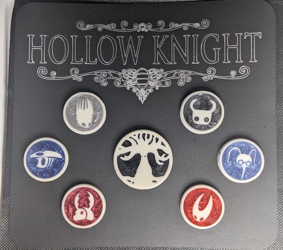 Hollow Knight Pin Set - Etsy