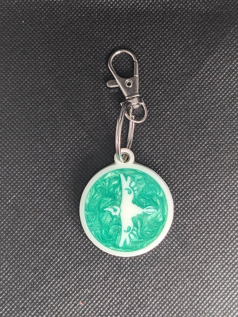 Legend of Zelda: Breath of the Wild Divine Beast Keychain 1.5" - Etsy