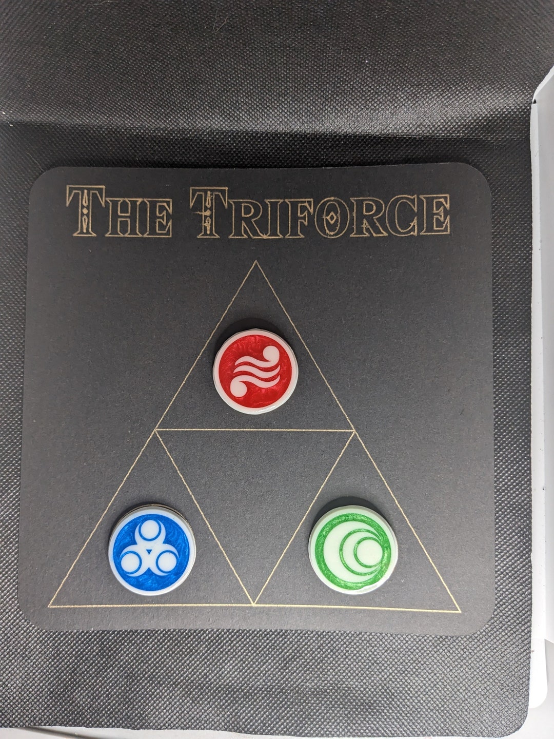 Symbols of the Triforce Pin Set - Etsy