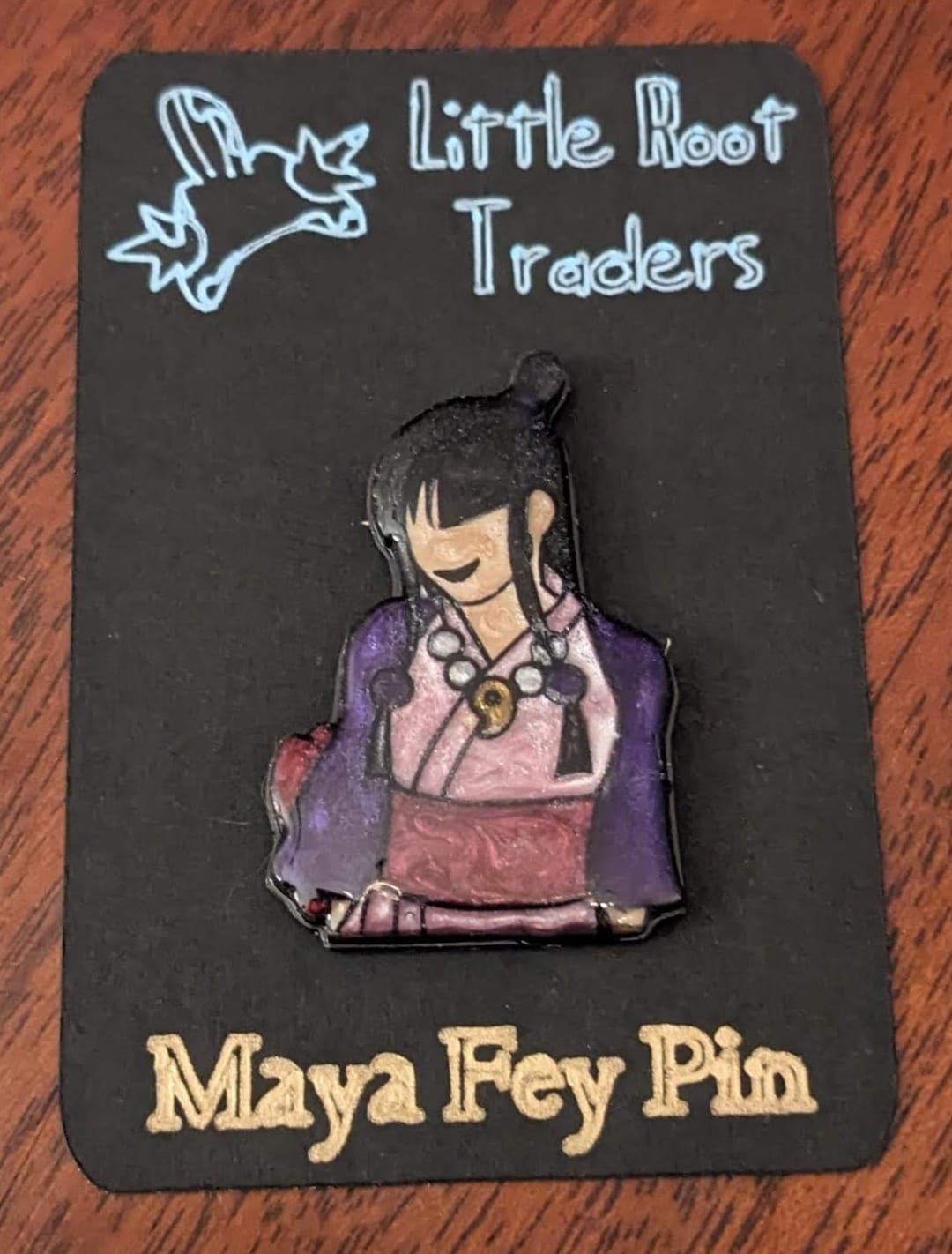 Maya Fey Figure Pin - Etsy