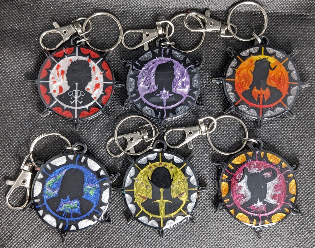 Baldur's Gate 3 Companion Keychains - Etsy